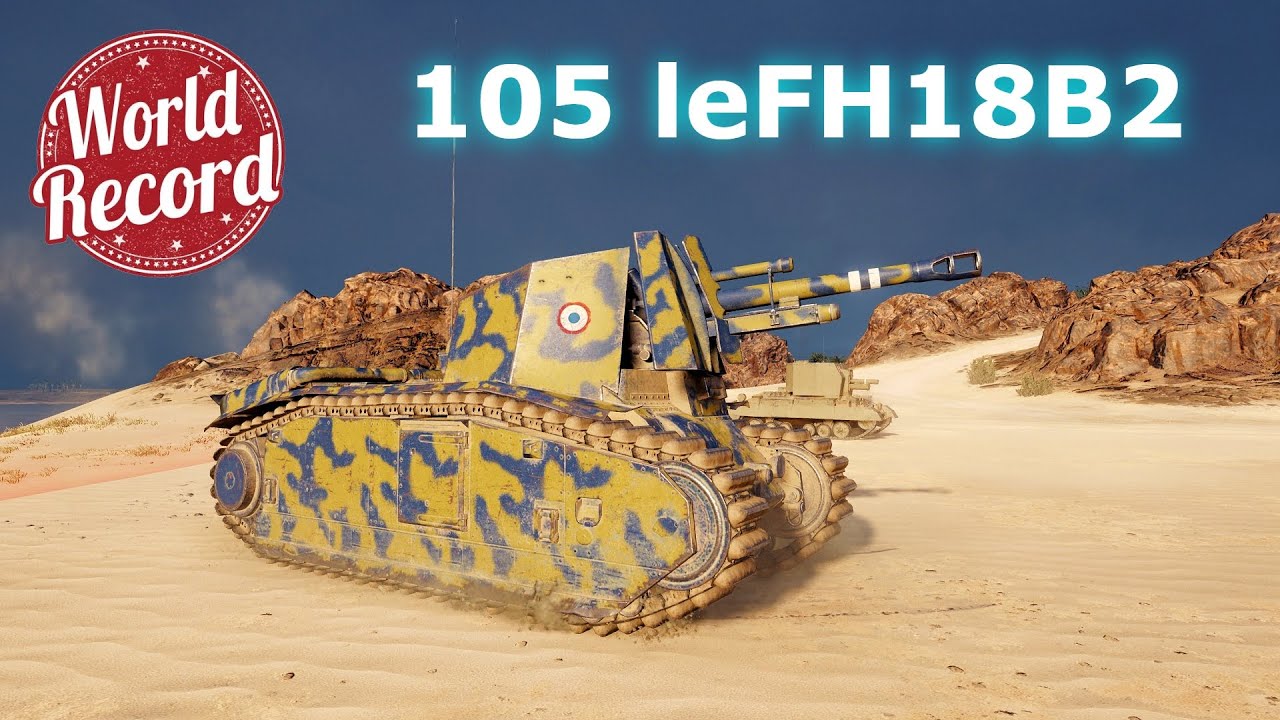 World of Tanks 105 leFH18B2 - 7 Kills 4,8K Damage | NEW WORLD RECORD ...