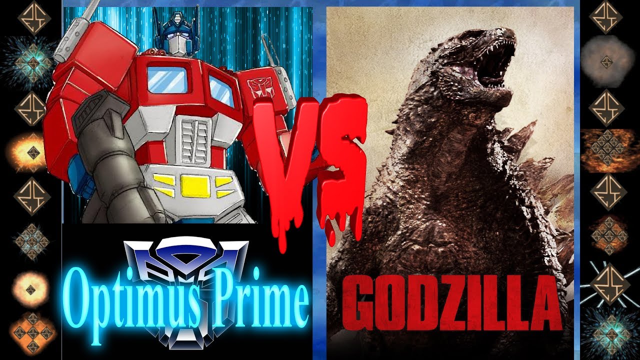 Optimus Prime (Transformers) vs Godzilla (Toho) - Ultimate Mugen Fight ...