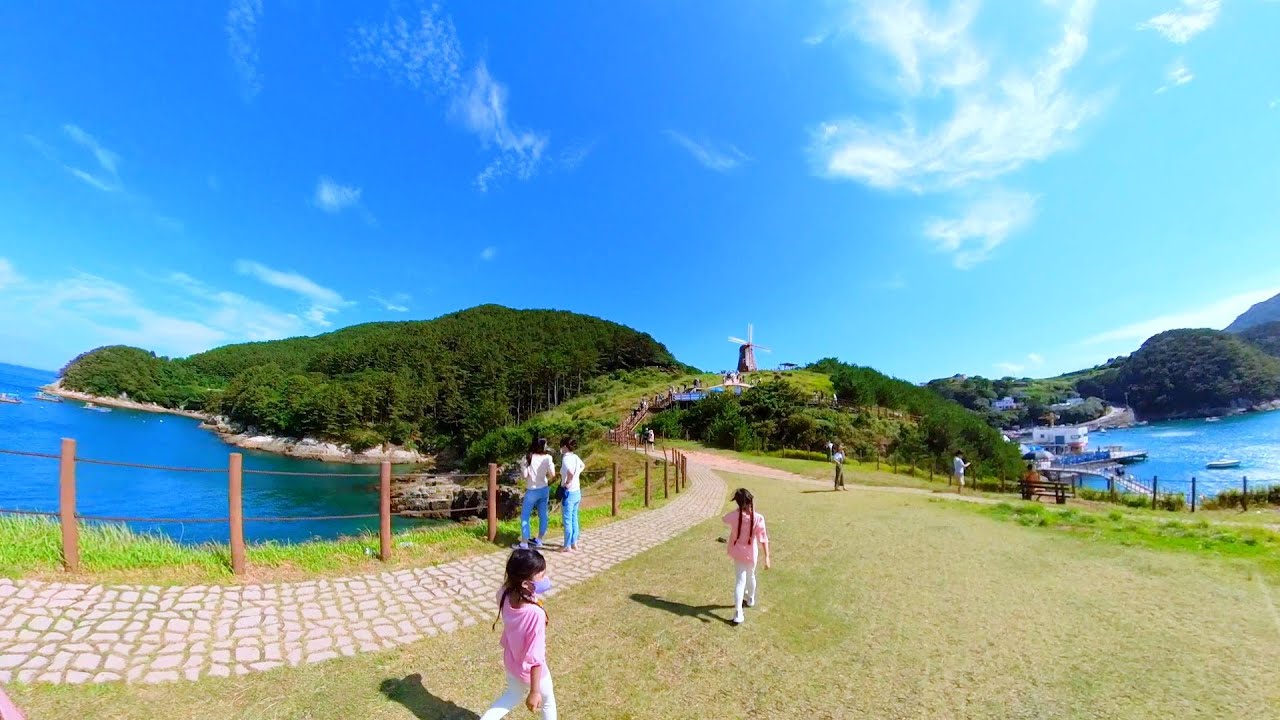 one day at Windy Hill Geoje Island South Korea #travel - YouTube