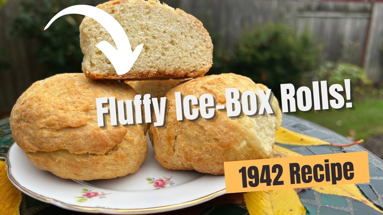 Fluffiest 1940s Potato Ice Box Rolls Recipe | Vintage WWII Dinner Rolls ...
