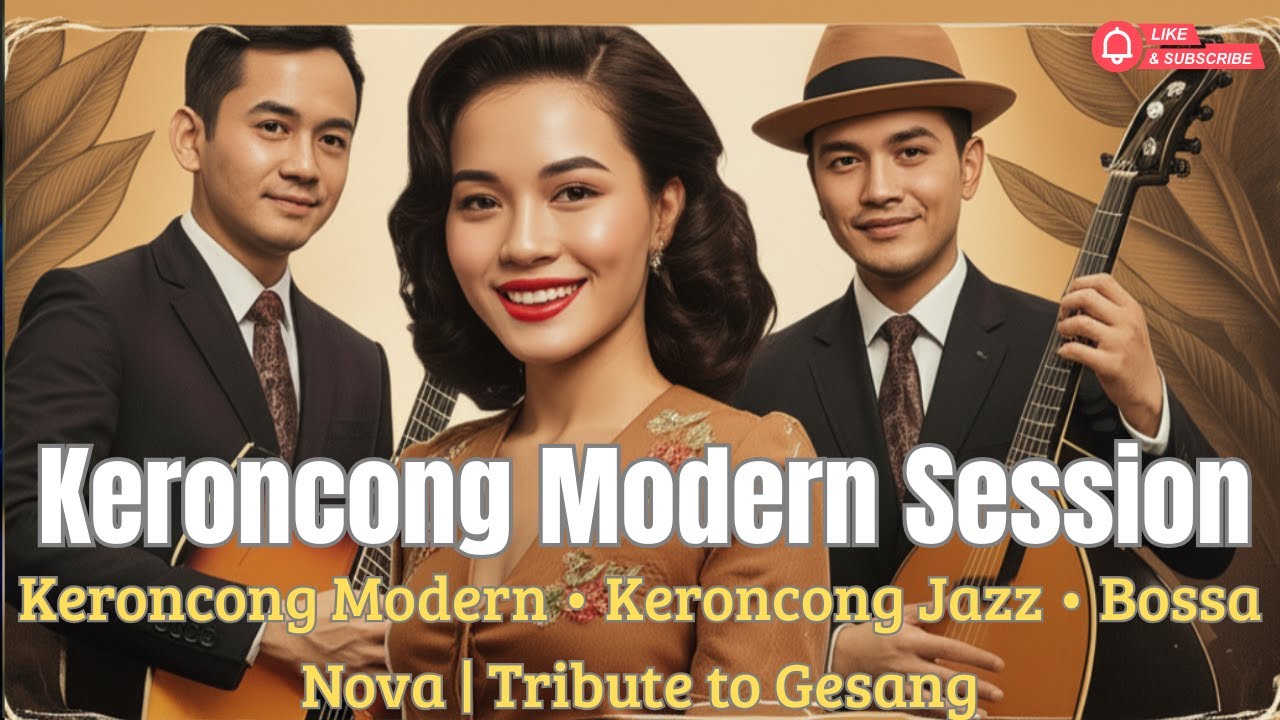 Keroncong Modern Session | Keroncong Jazz • Bossa Nova | Tribute to ...