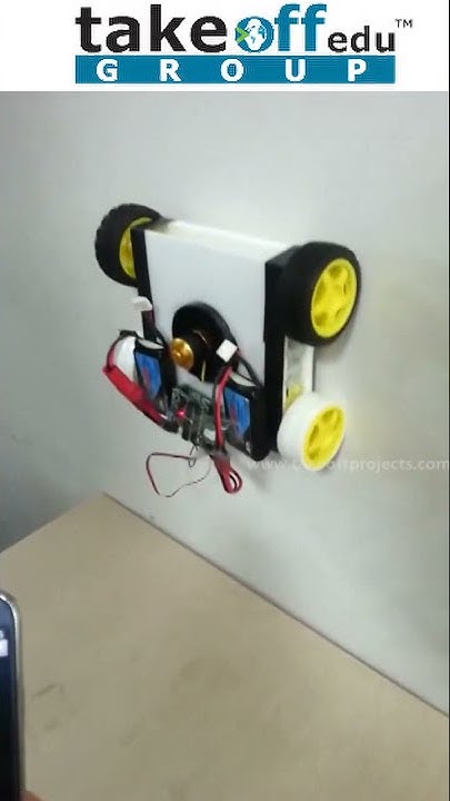 Wall Climbing Robot Using Arduino | Arduino projects - YouTube