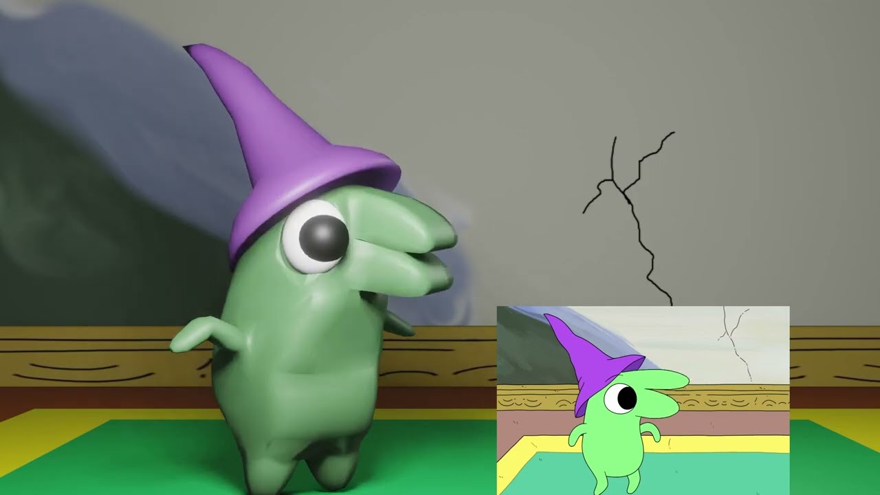 glep dancing but it's in 3d (smile friend's) - YouTube