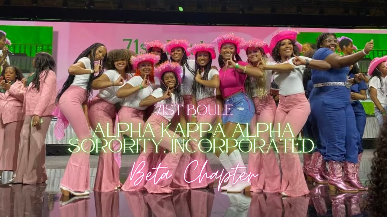 Beta Chapter - Alpha Kappa Alpha Sorority, Incorporated 71st Boule Step ...