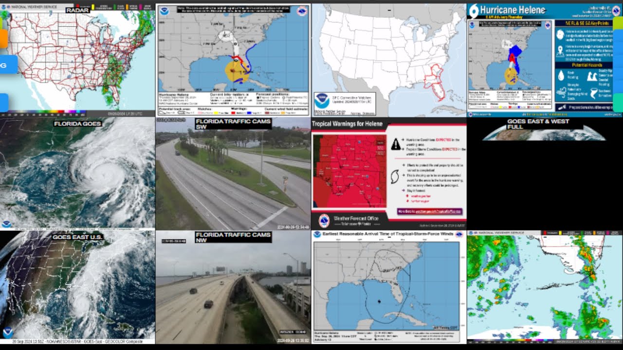 Live - Hurricane Helene Special Coverage - YouTube