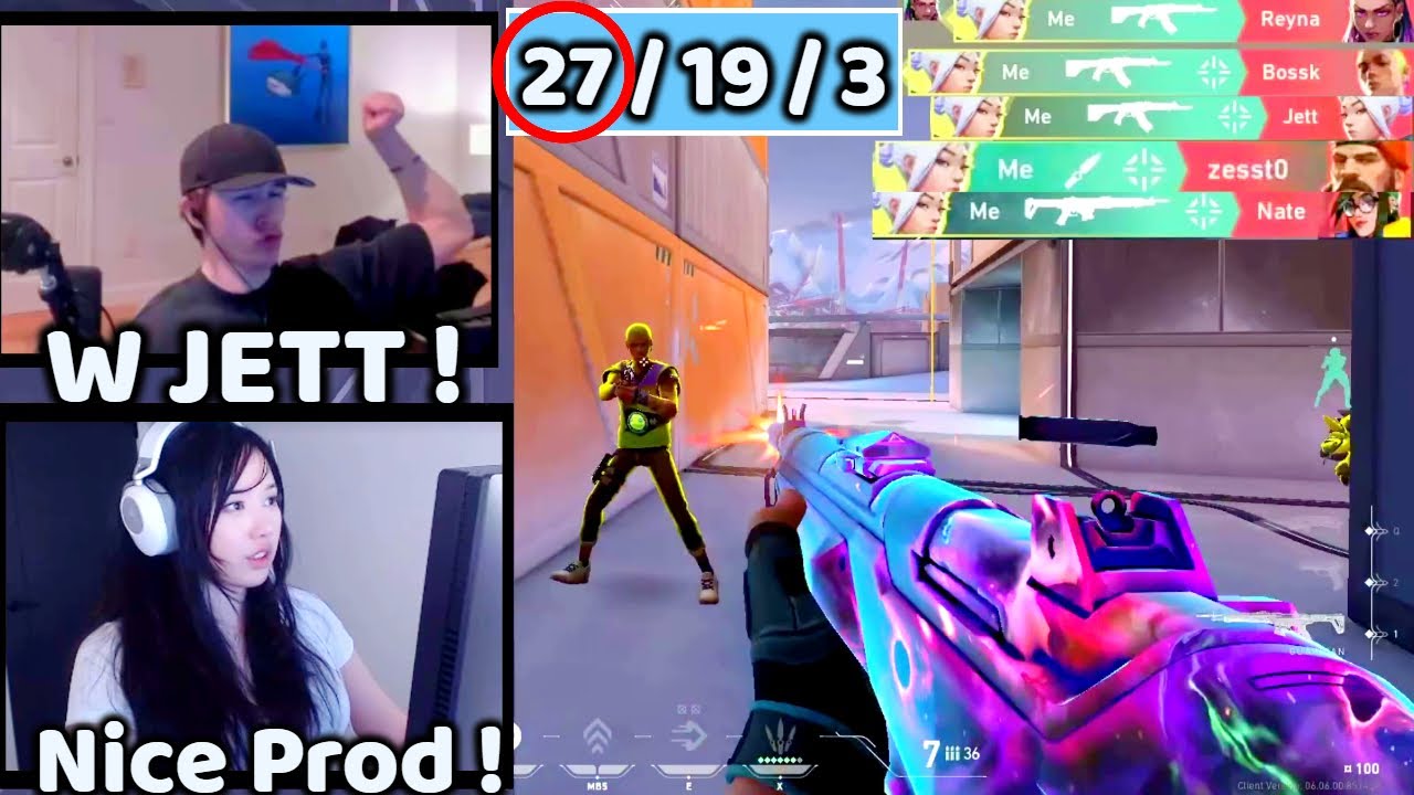 Prod Duo with Ploo & Drops 27 Kill with Aggressive Jett Movement on ...