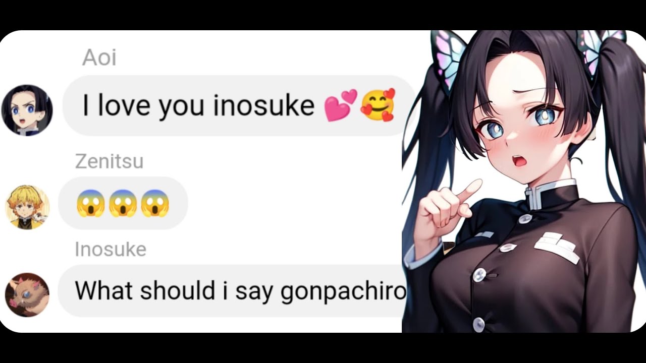 Aoi confess her love for inosuke |demon Slayer discord #demonslayer ...
