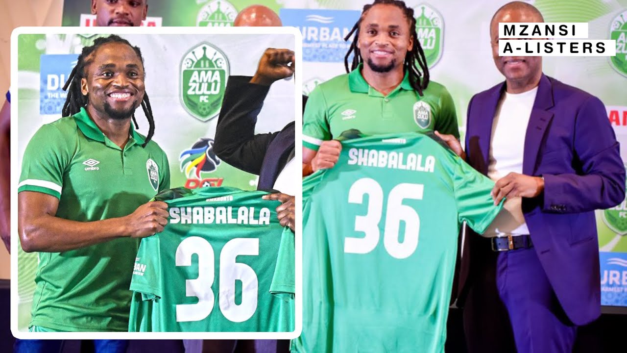 Simphiwe Tshabalala Signs With Amazulu F.C - YouTube