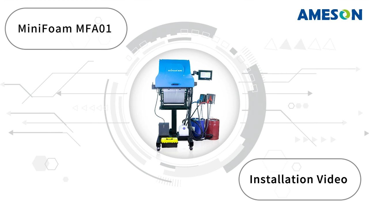 Mini Foam MFA01 Automatic Foam in Place Machine: Complete Installation ...