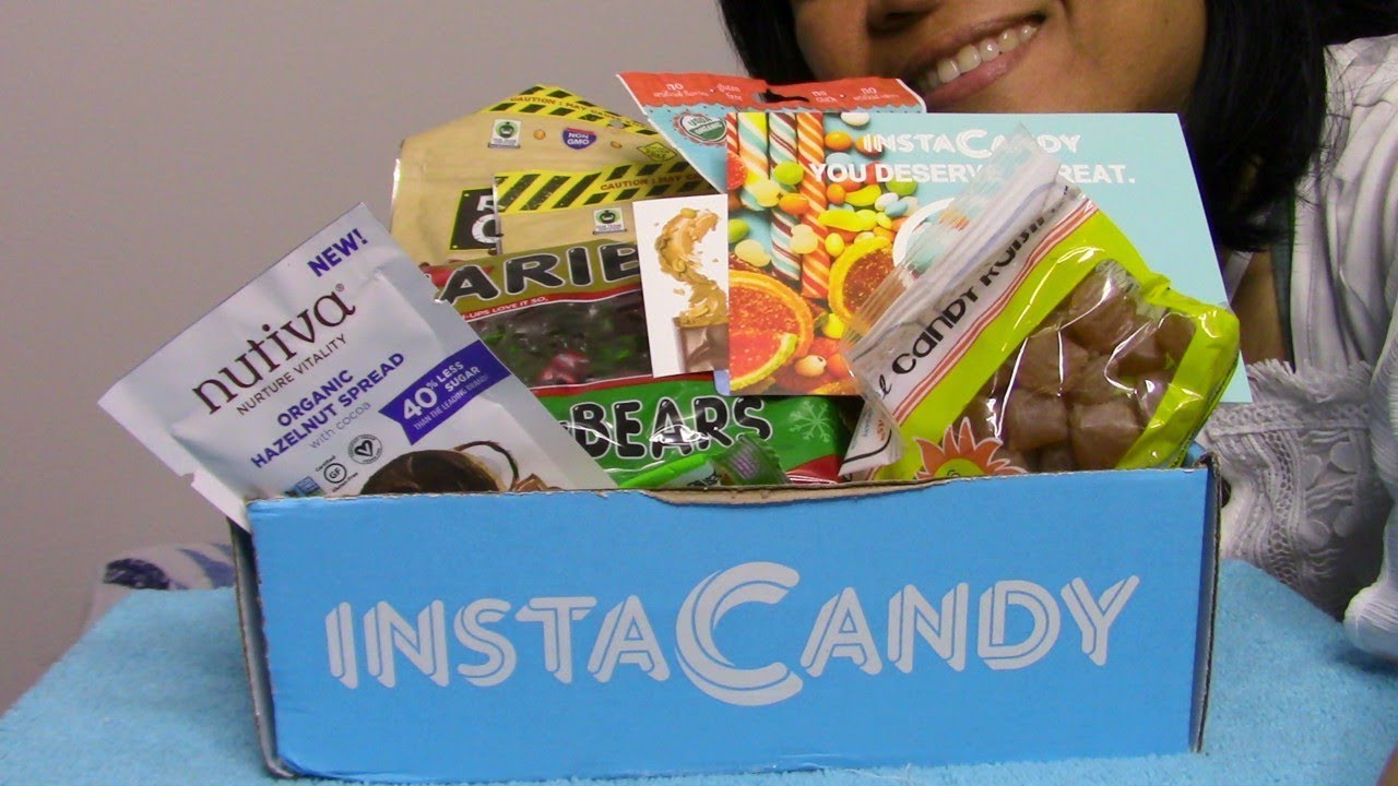 ASMR Eating InstaCandy and Discount Promo Code ScorpioAnnYT - YouTube