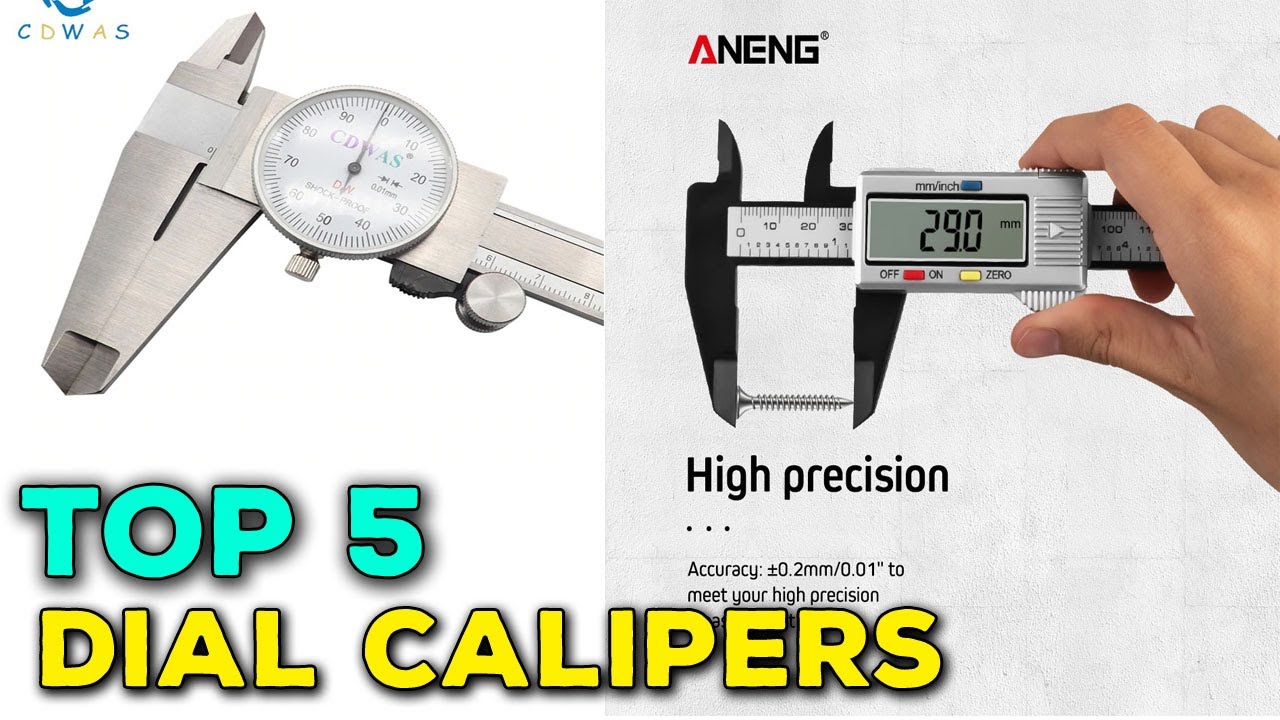 Top 5 Best Dial calipers 2020 - YouTube