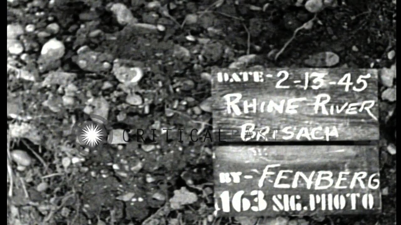 German outpost being shelled by artillery fire of US 3rd Division,30th ...