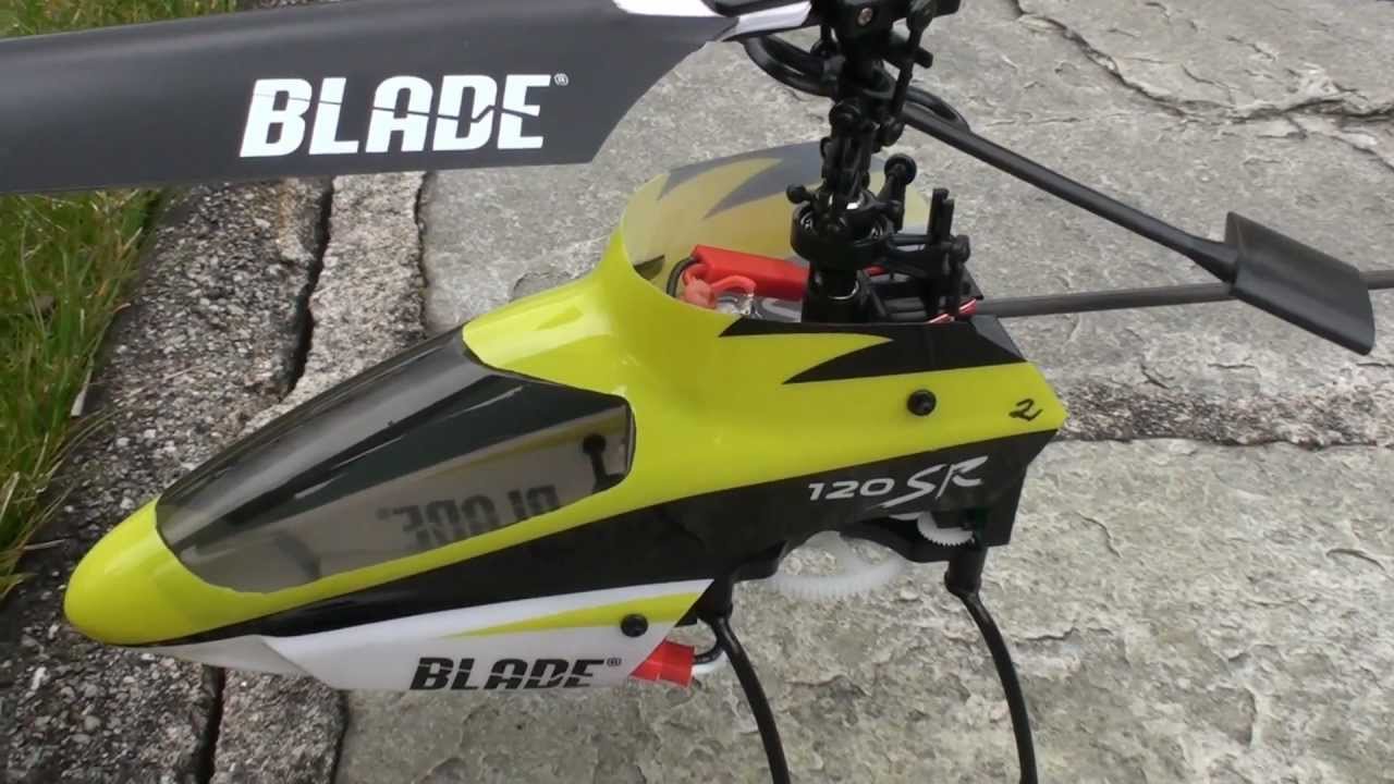 E-flite Blade 120SR u. MQX "Gartenflug" April2013 - YouTube