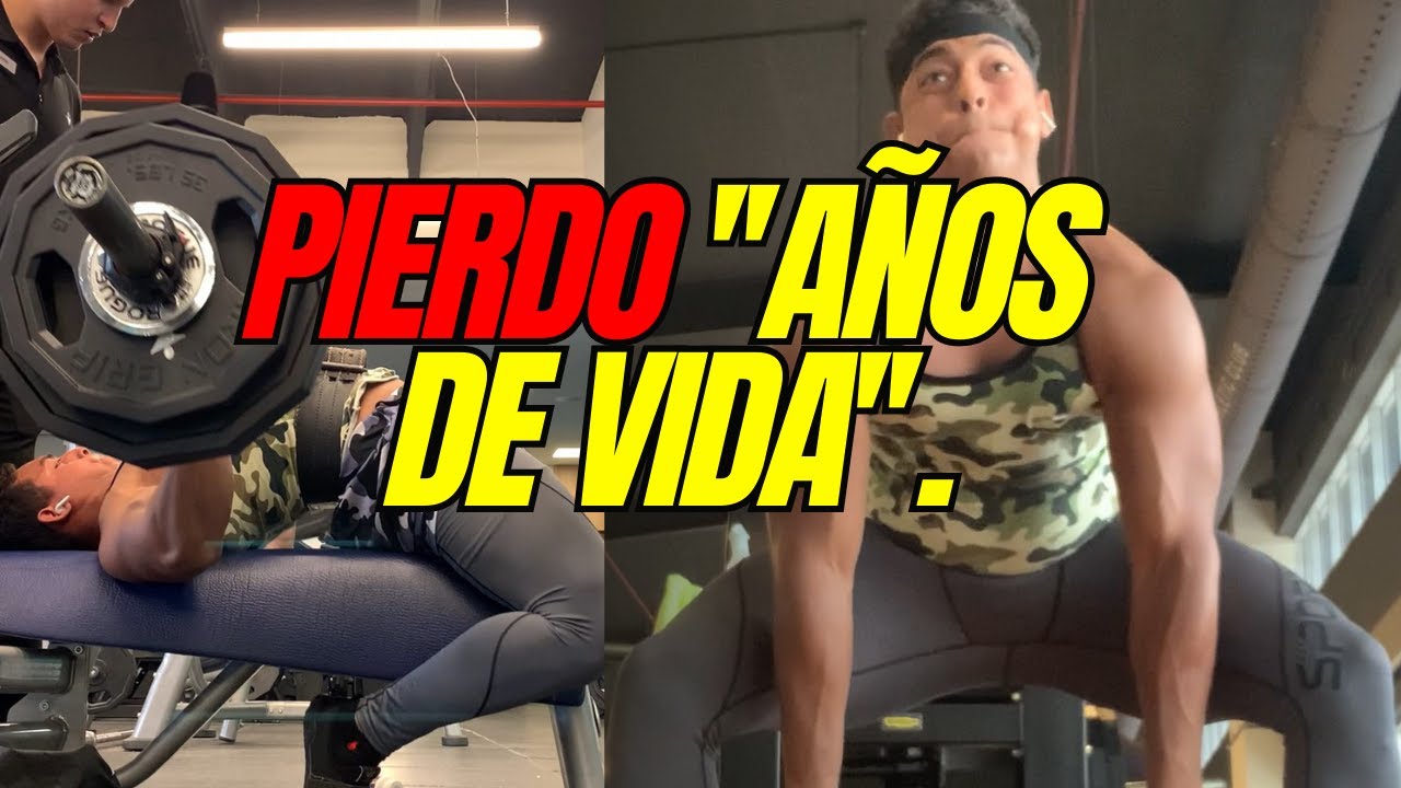 PIERDO 5 AÑOS DE VIDA HACIENDO PESO MUERTO | El press banca va genial ...