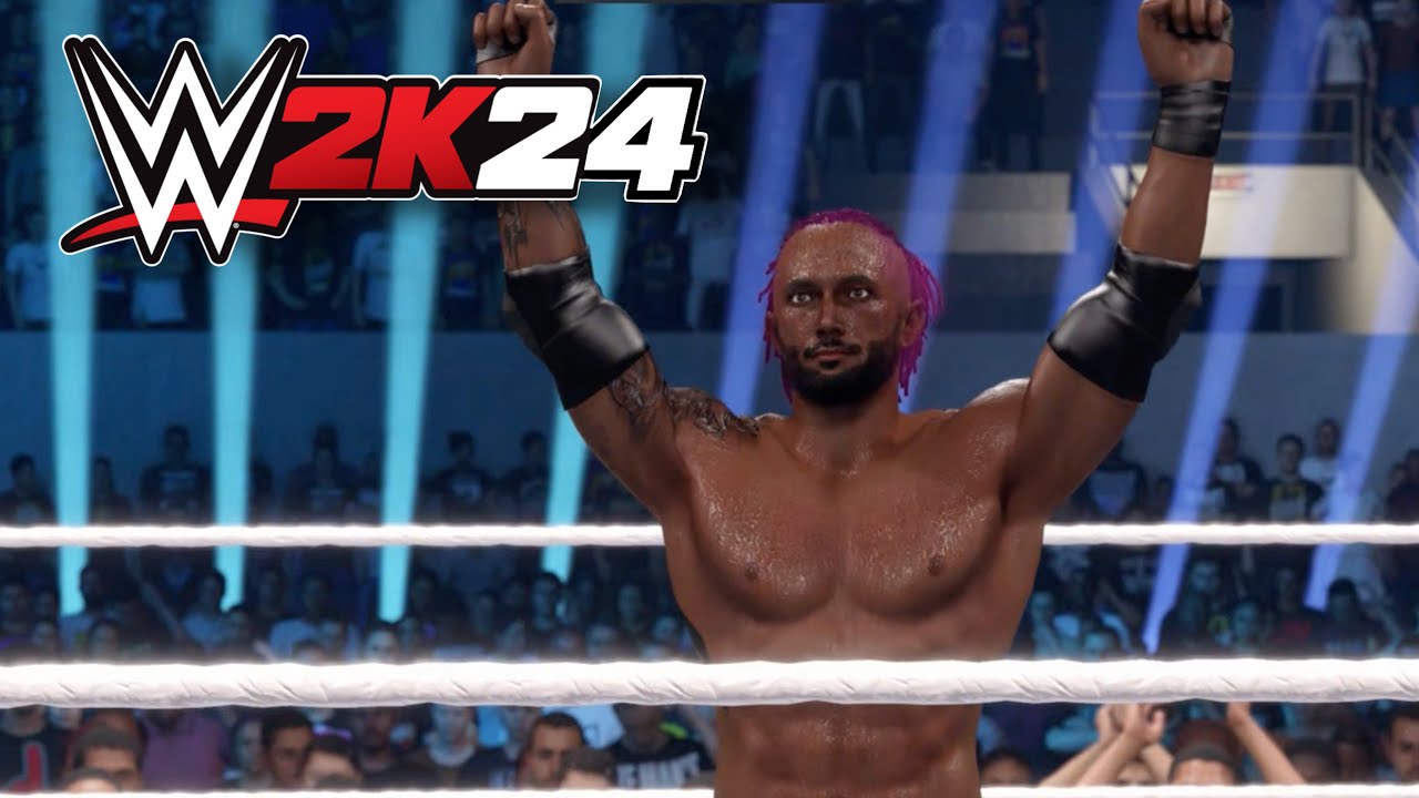 WWE 2K24 MYRISE Career - part 1 - The beginning - YouTube