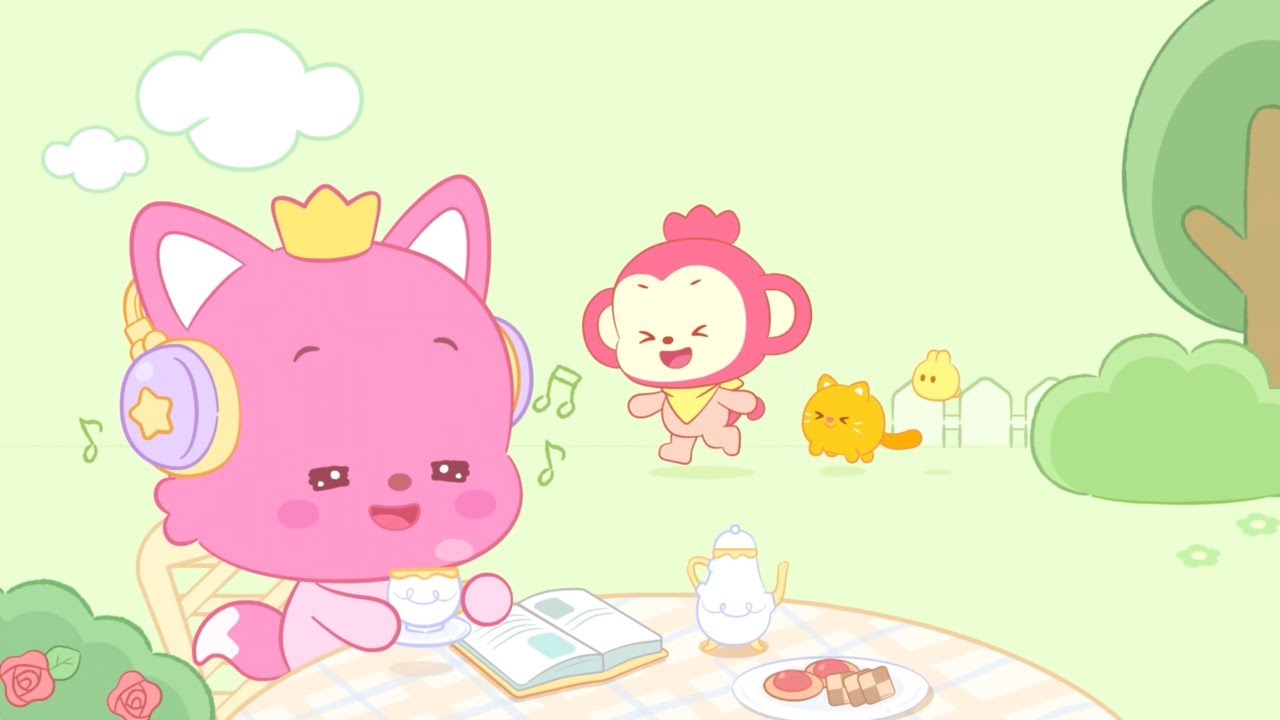 Let's have a Tea time with Pinkfong and Ninimo | Calming Animation ...