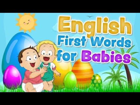 Baby's First Words | Baby Learning Videos | Flash Cards To Learn First ...