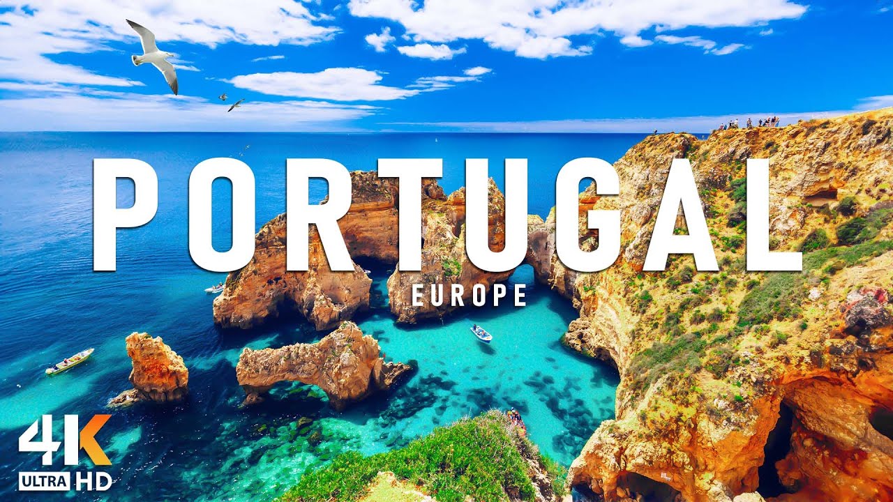 Portugal 4K - Relaxing Music With Beautiful Natural Landscape - 4K ...