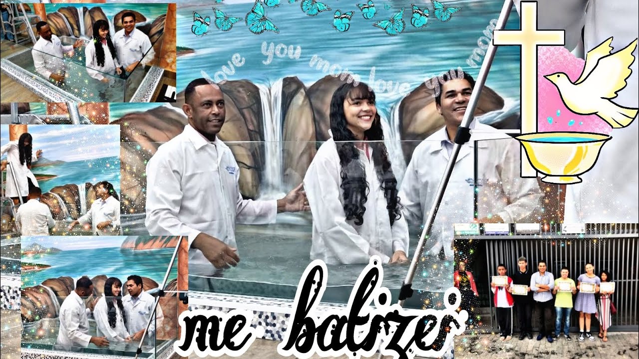 Me batizei!! (amei♥️) - YouTube