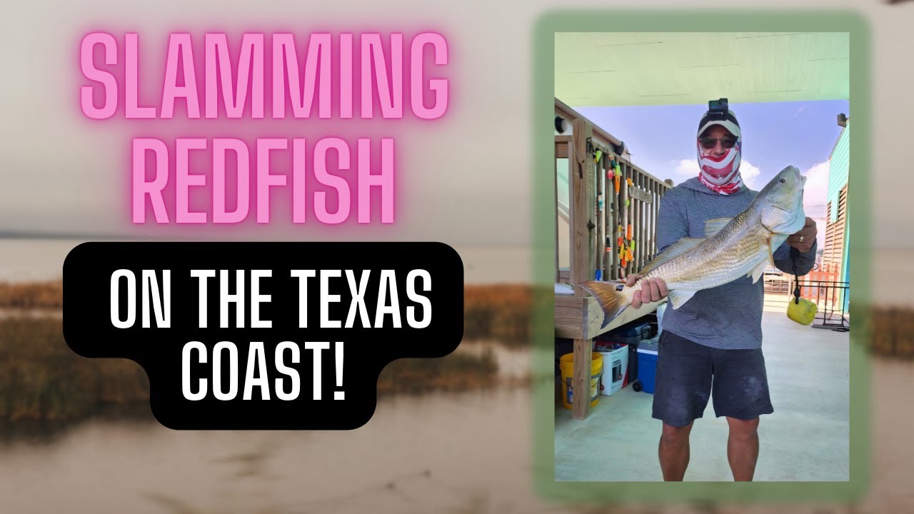 Breakwater Redfish! Fishing for redfish along the rock piles of the ...