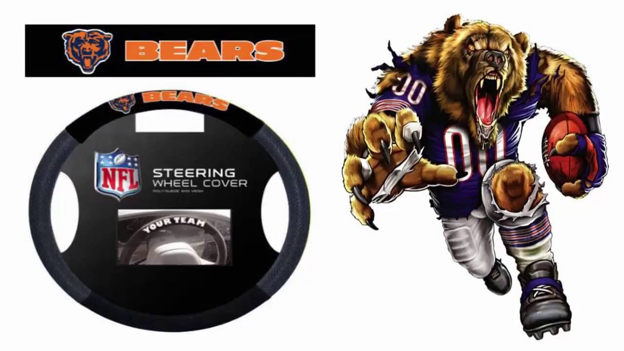 NFL teams - Steering wheel cover - YouTube