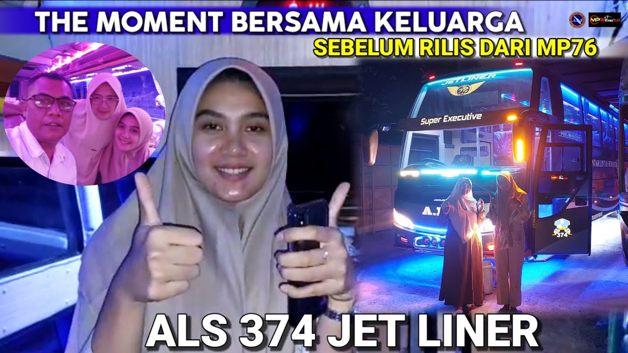MENGABADIKAN MOMENT DI ALS 374 JET LINER BERSAMA KELUARGA SEBELUM RILIS ...