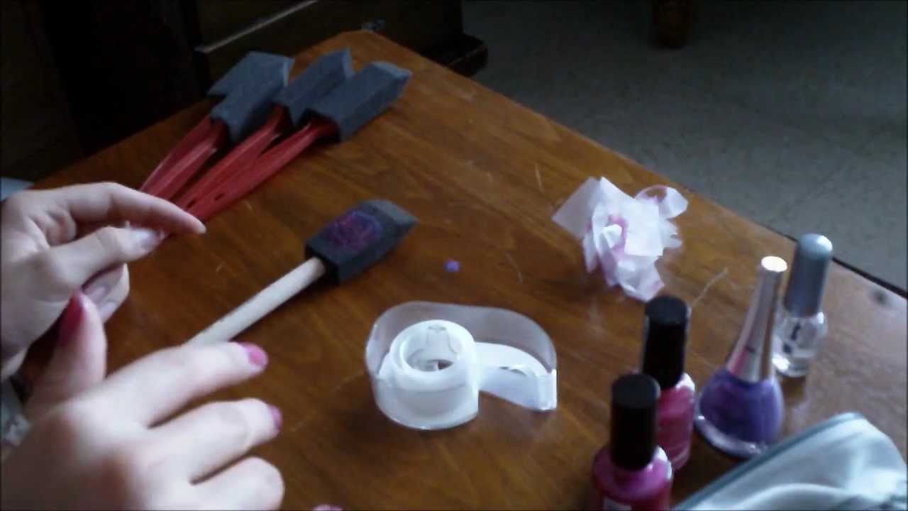 How-To: Nail Sponging! - YouTube