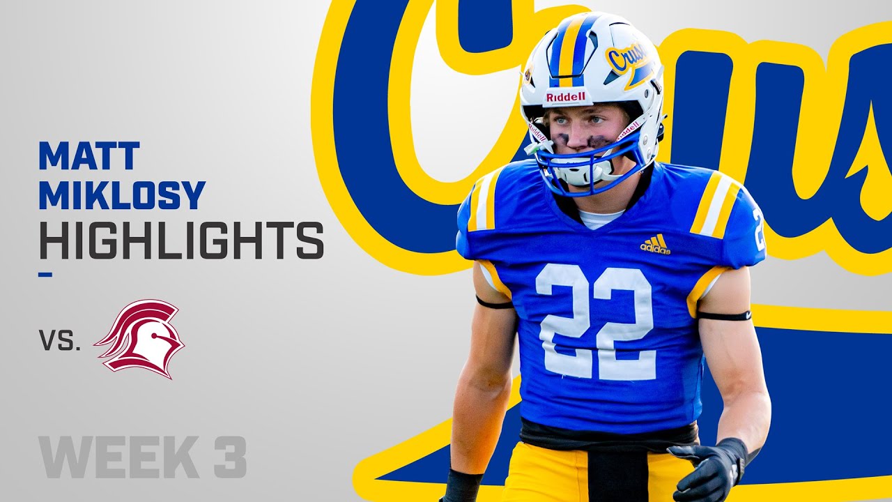 Matt Miklosy - Week 3 Highlights 2023 - YouTube