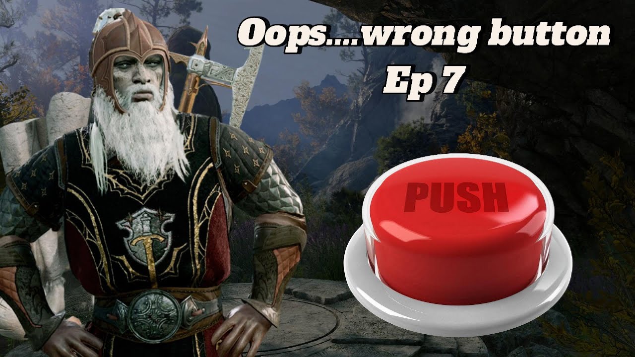 OOPS.....wrong button - Baldur's Gate 3 - Ep 7 - YouTube
