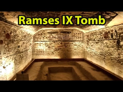 Ramses IX Tomb at the Valley of the Kings in Luxor Egypt - YouTube