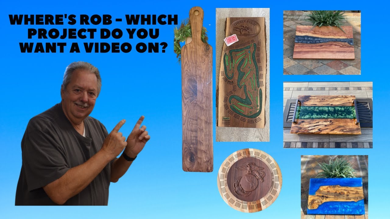 Where's Rob and What Project Video Do You Want To See? - YouTube