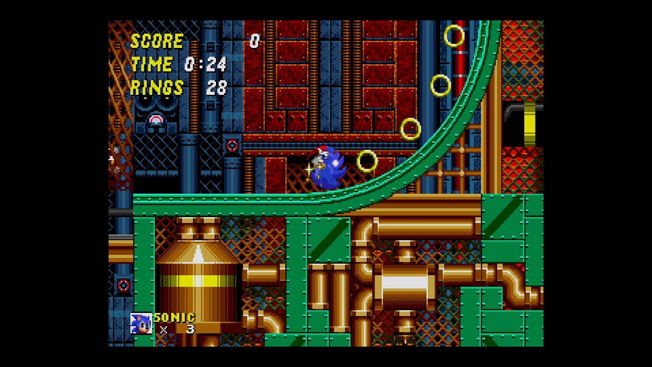 Sonic 2 - Metropolis Zone Act 1 - 59 seconds "glitchless" - YouTube