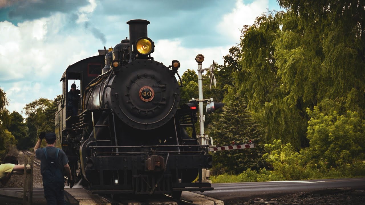 New Hope & Ivyland 40: Steam in Bucks County - YouTube