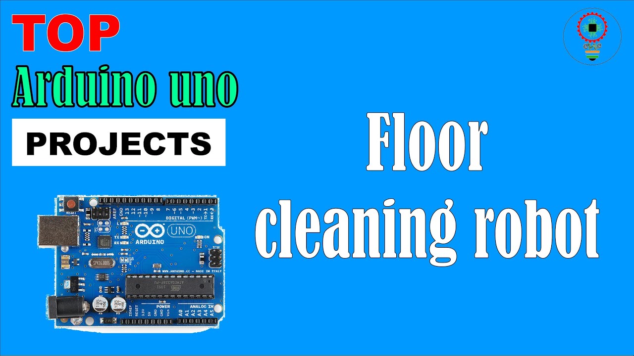 Floor cleaning robot | Project | Motor | Sensor | Robot | Technology ...