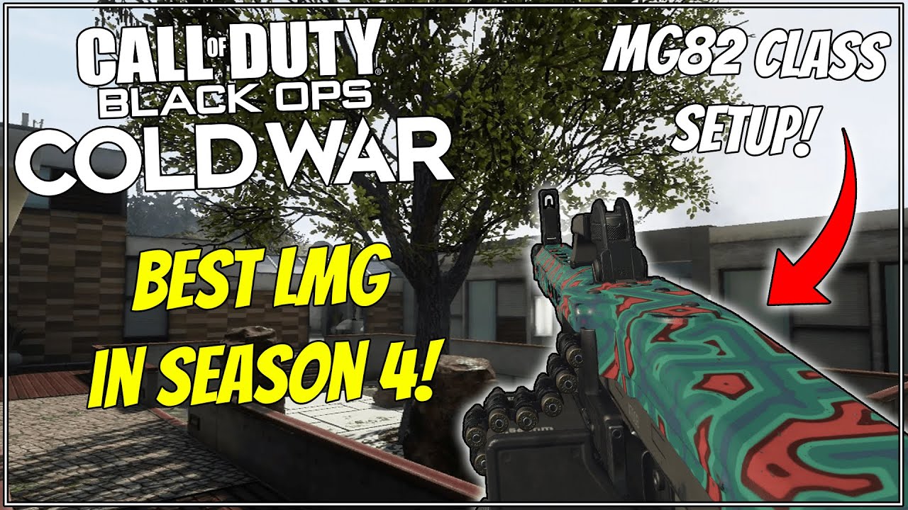 THE BEST LMG IN COLD WAR SEASON 4! Best MG82 Class Setup in Cold War ...