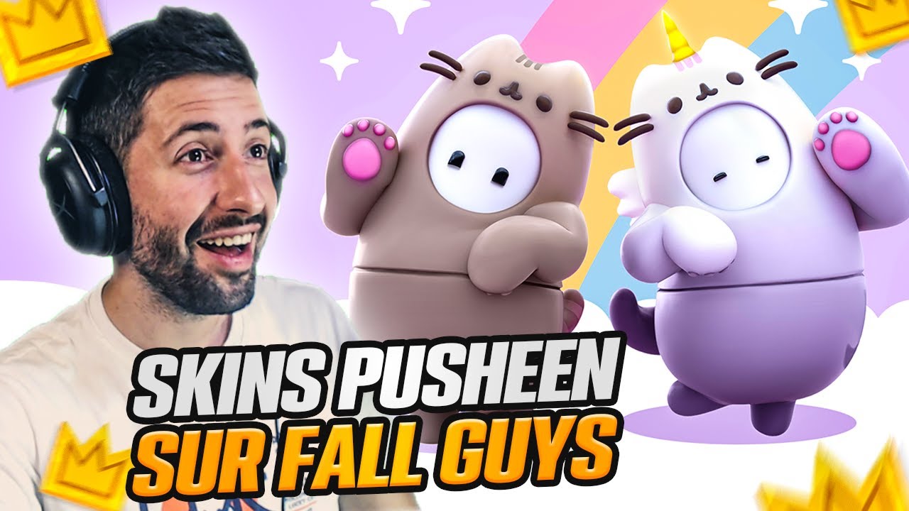 CES SKINS SI MIGNON arrivent sur FALL GUYS - YouTube