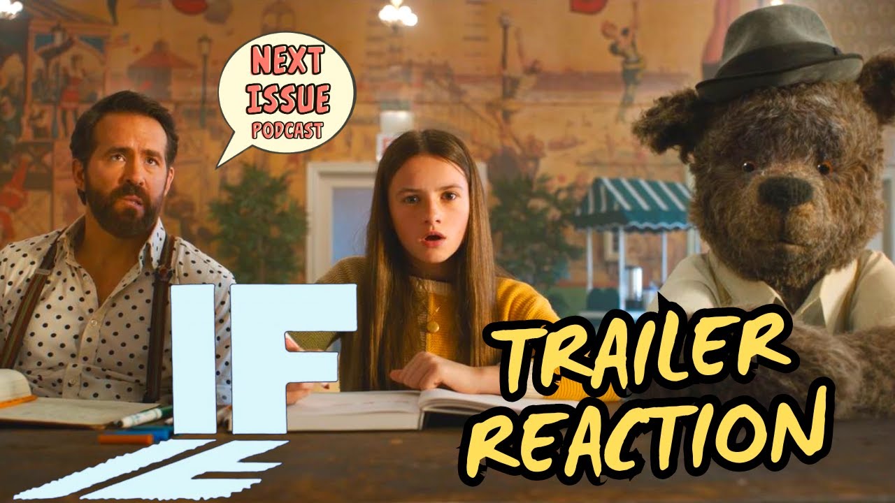 IF (2024 Movie) | Teaser Trailer Reaction | Ryan Reynolds & John ...