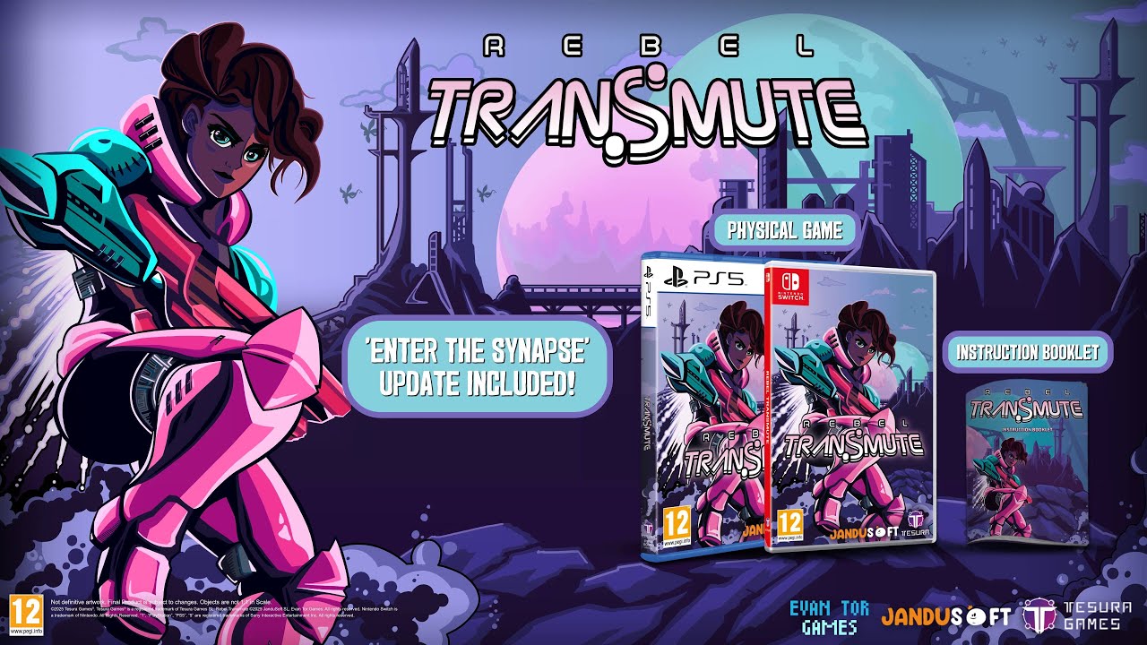 Rebel Transmute - Physical Edition (provisional trailer) - YouTube