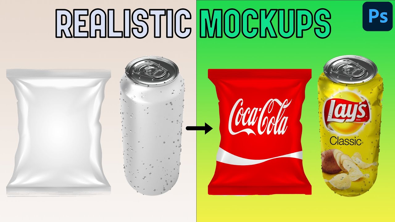 Create realistic mockups in photoshop - YouTube