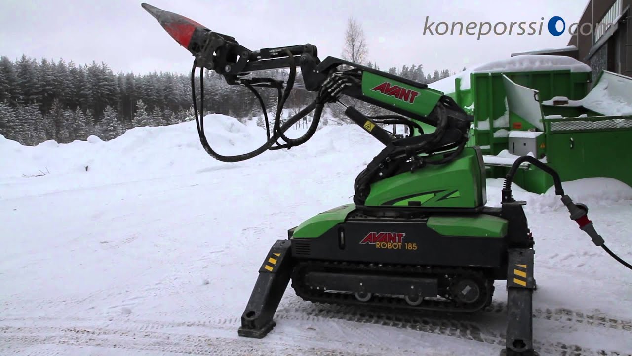 Avant Robot 185 -purkurobotti - Purkutyöt tehokkaasti ja turvallisesti ...