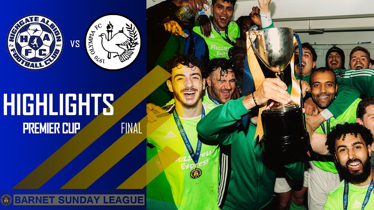 PREMIER CUP | FINAL | HIGHGATE ALBION VS OLYMPIA FC - YouTube