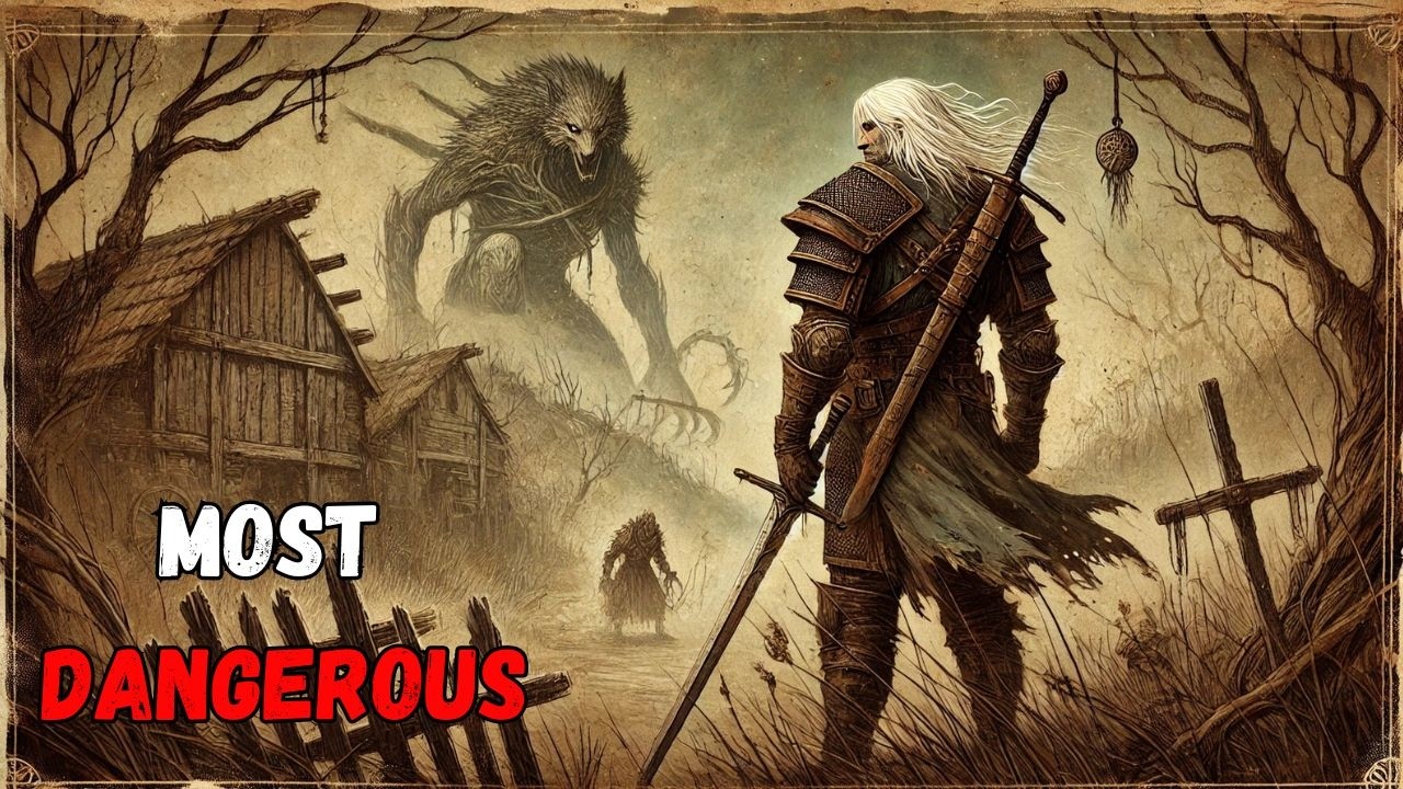 The MOST TERRIFYING CREATURES in The Witcher | FHM - YouTube