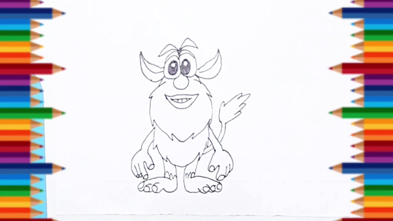 We'll draw a picture of Buba#buba #kids#drawing - YouTube