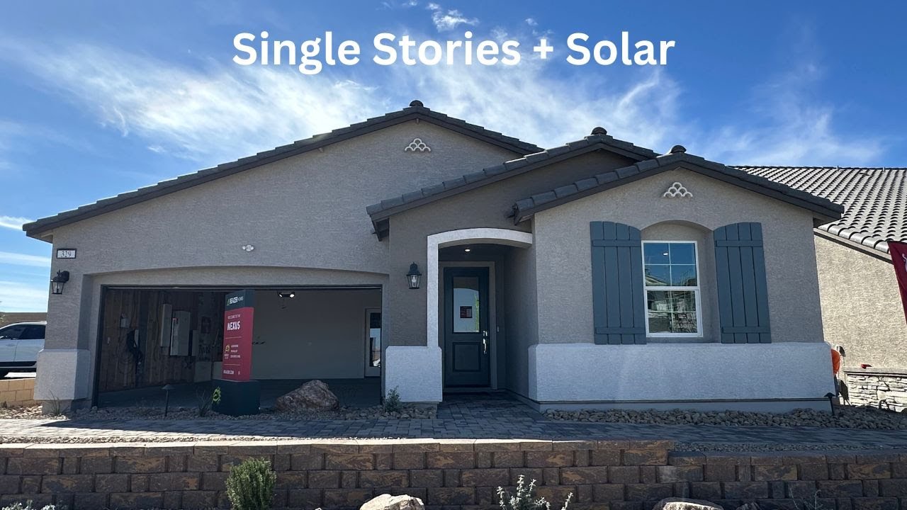 Aria Crossing by Beazer Homes | All Single Stories with Solar - New ...