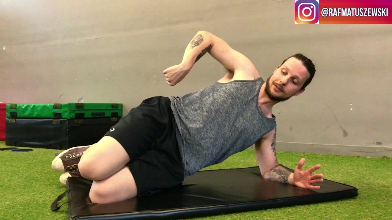 Half Side Plank Tutorial - YouTube