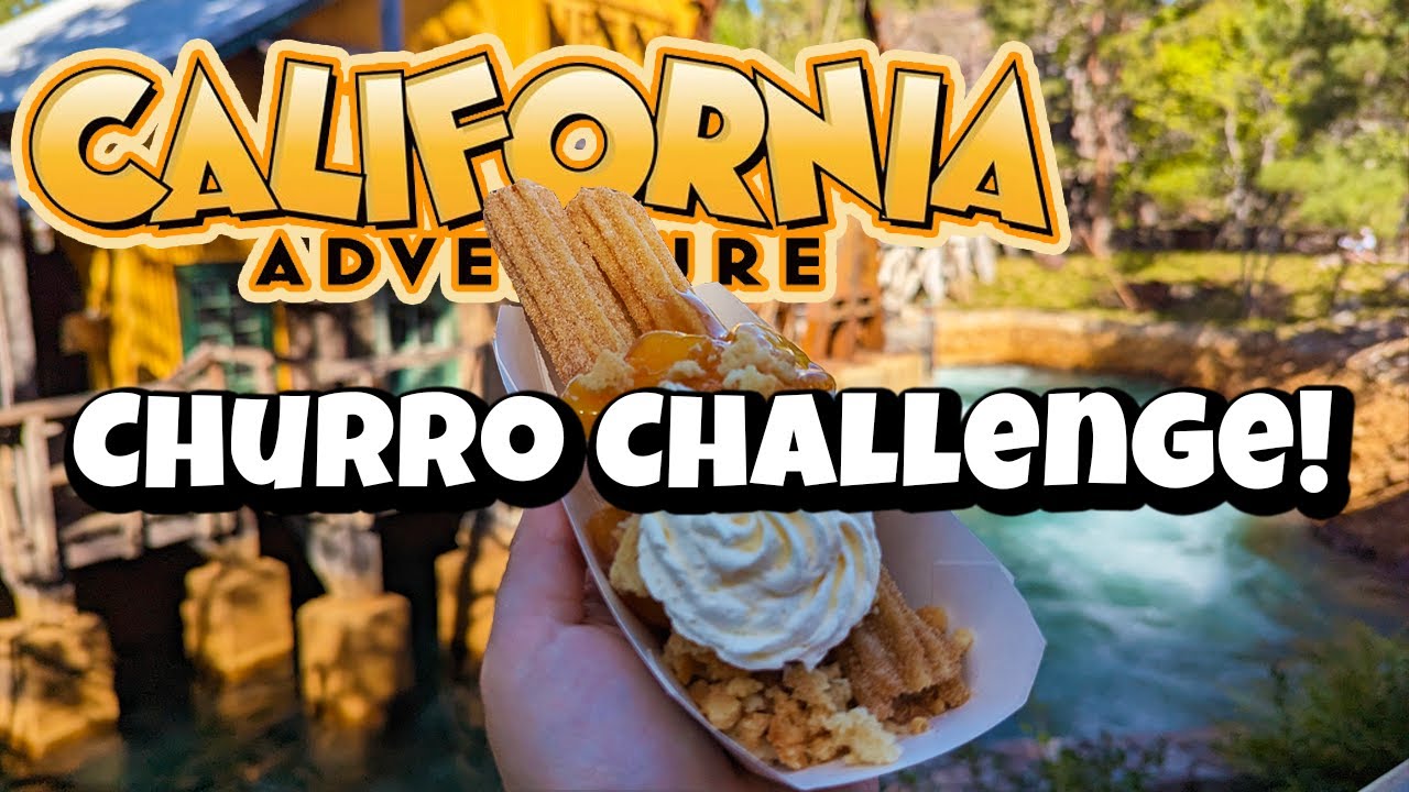 California Adventure CHURRO CHALLENGE! Trying ALL the Seasonal Churros ...