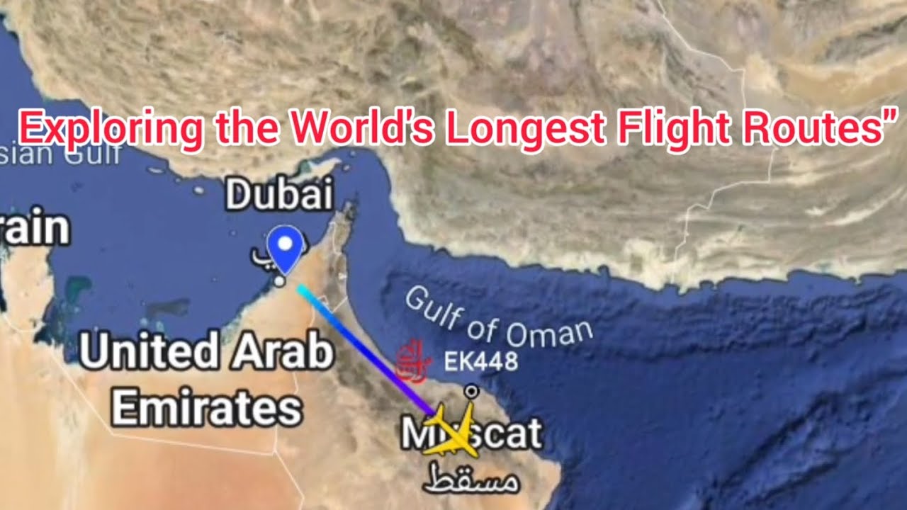 Exploring the World's Longest Flight Routes - YouTube