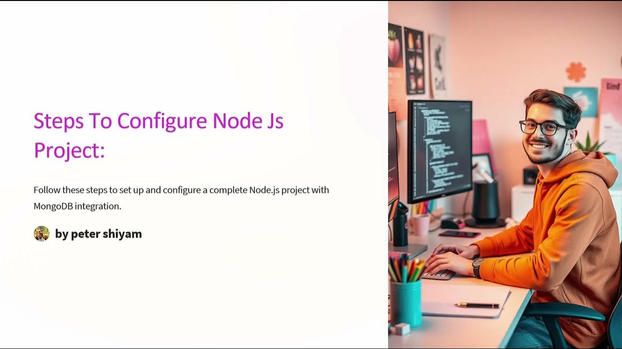 Node JS project setup - YouTube