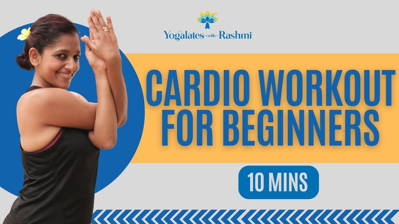 10 mins Walking Workout for Beginners | Easy Cardio & Standing ...