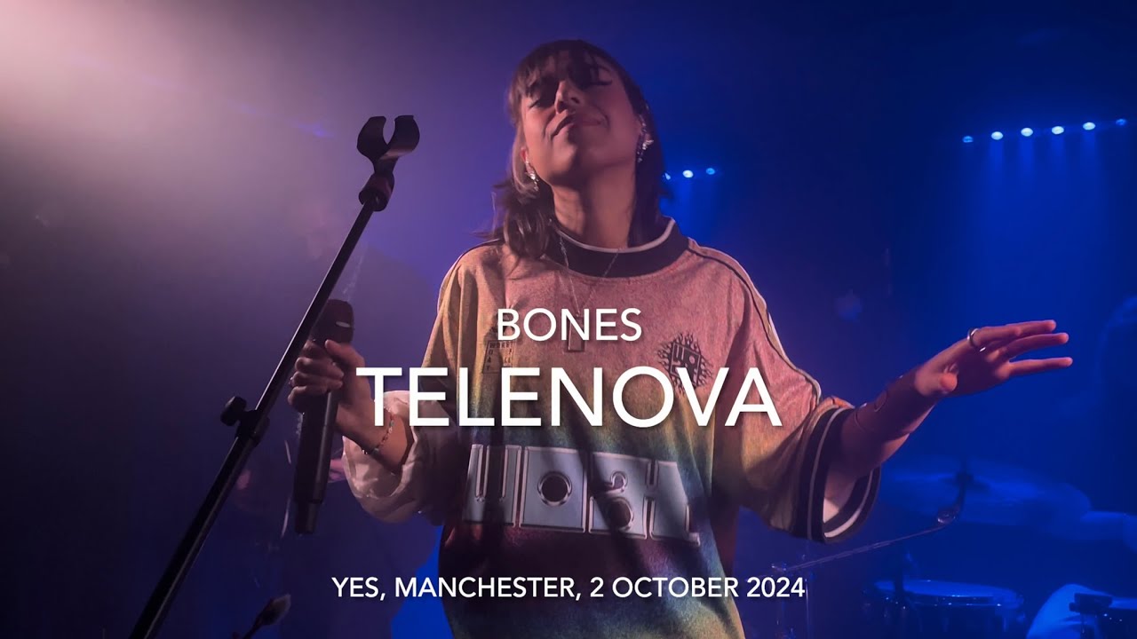 Telenova - Bones - Live 4k @ YES, Manchester, 2 October 2024 - YouTube